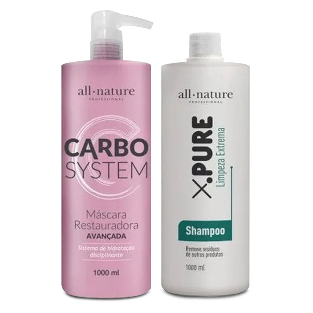 Carbo System All Nature Cabocysteine Kit 2x1000ml/2x33.81 fl.oz ...